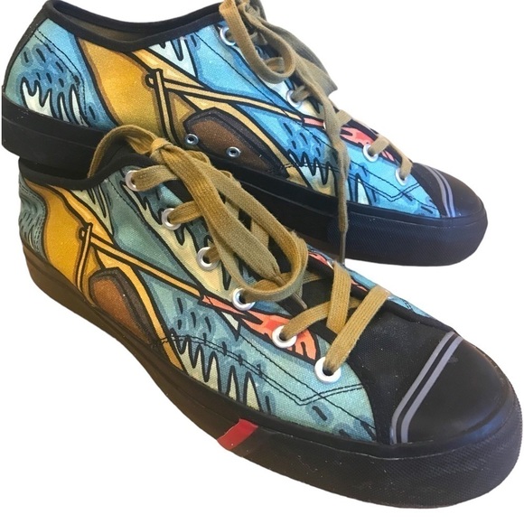 Pro Keds | Shoes | Pro Keds Custom Sneakers Low Top Kayak Canoe Graphic ...